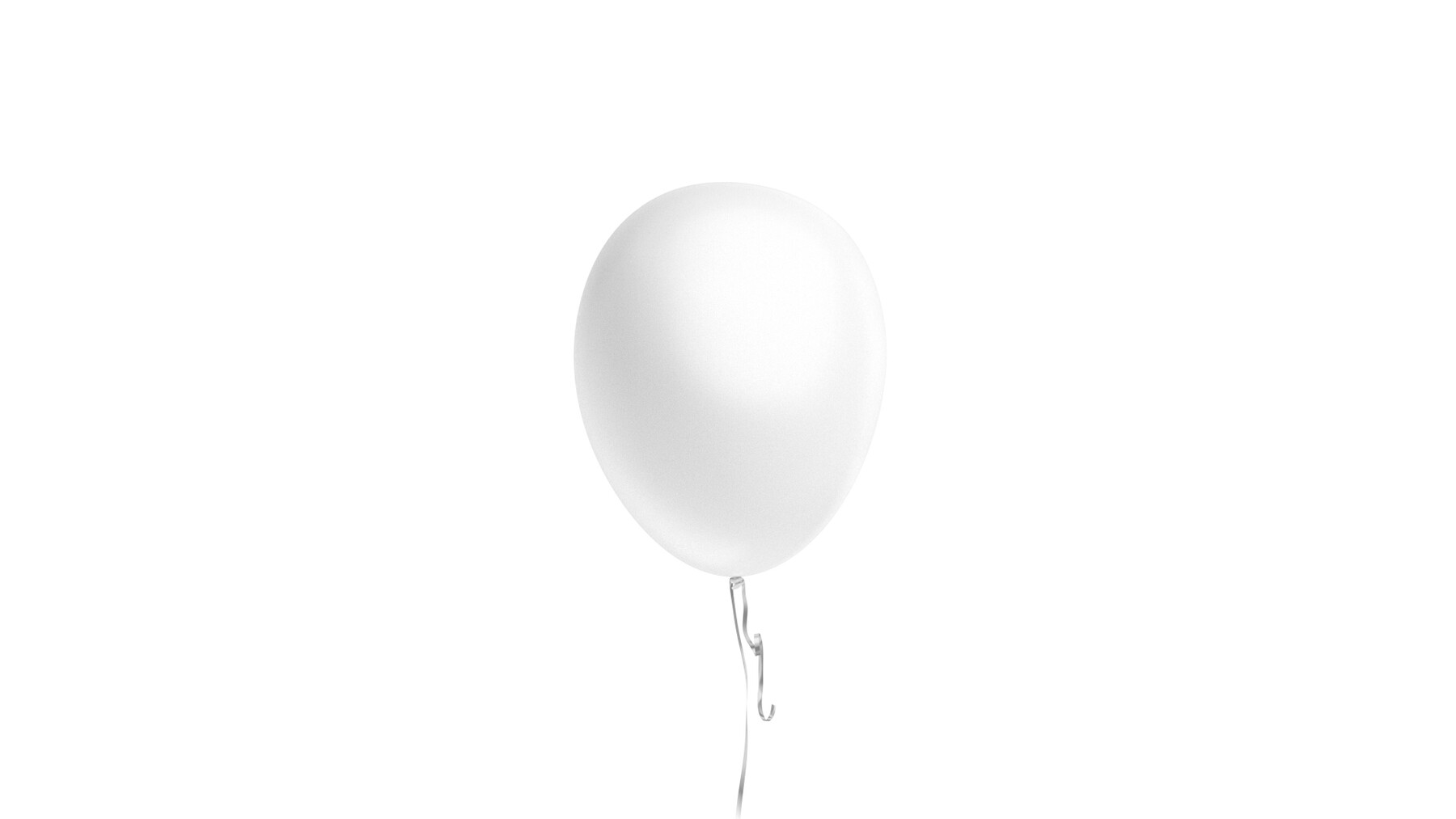 ArtStation - White Helium Balloons Set – 5 foil gift balloon shapes ...
