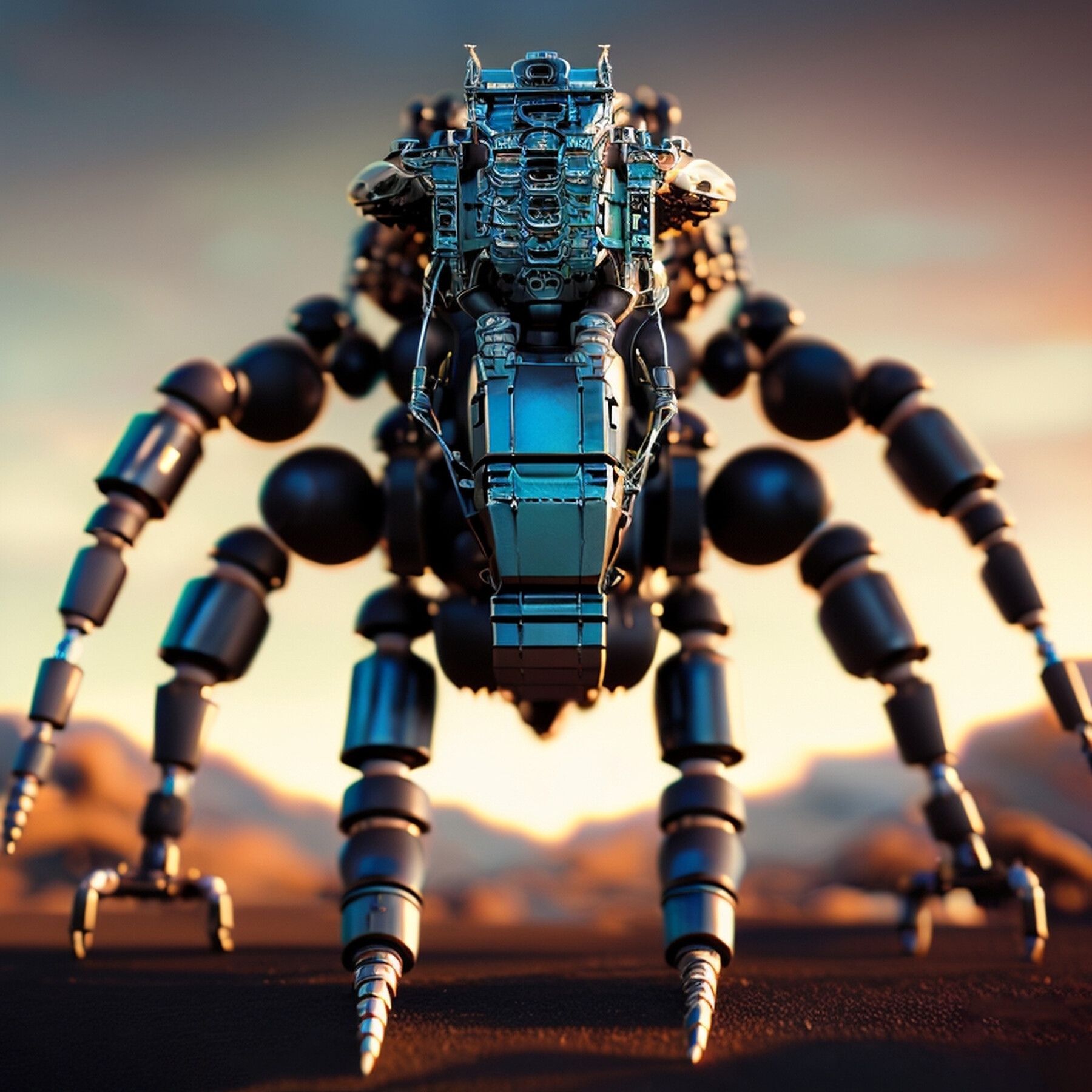 ArtStation - Alien insectoid robots race (pack #1: 80 characters ...