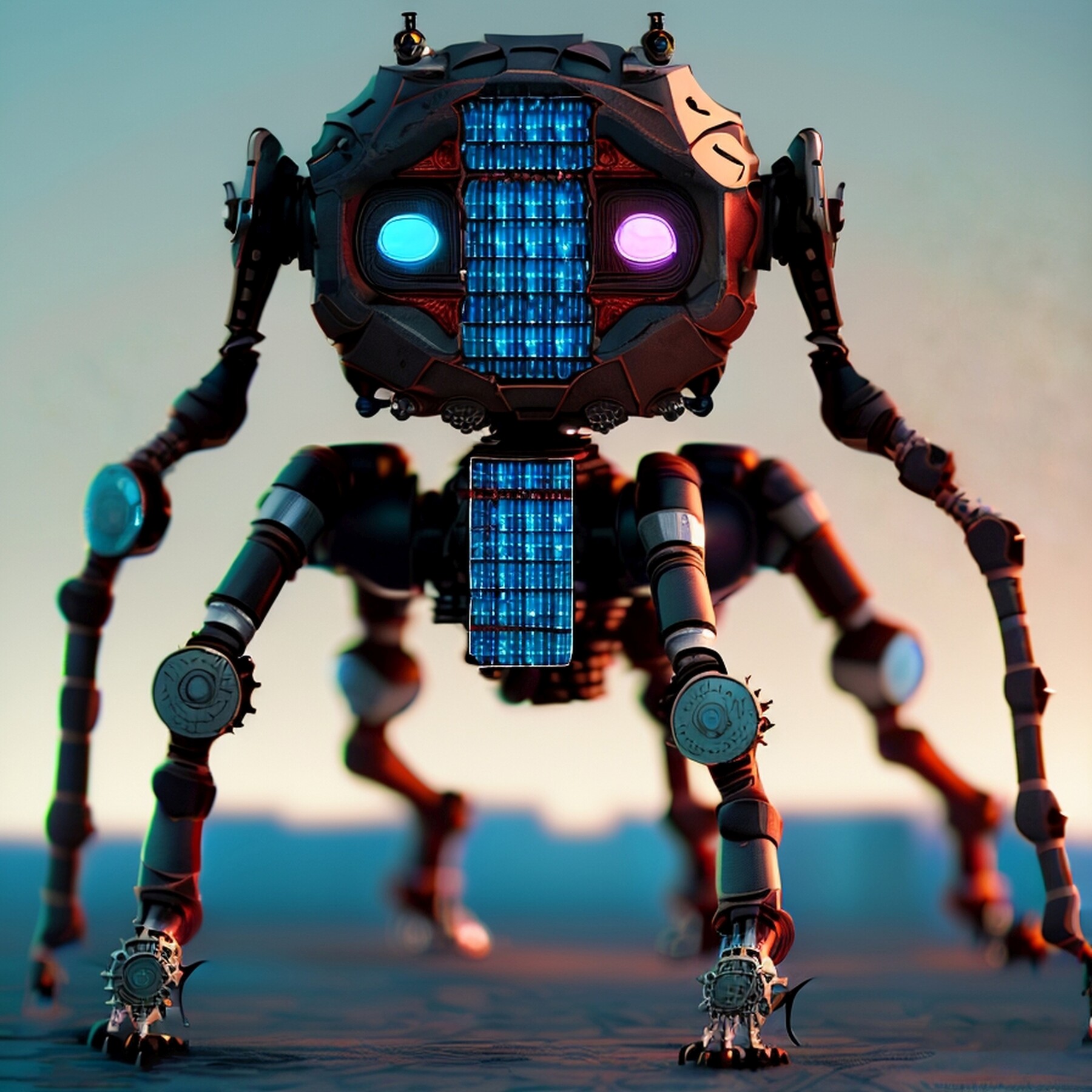 ArtStation - Alien insectoid robots race (pack #3: 74 characters ...