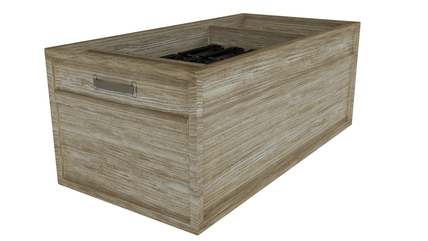 ArtStation - M4 Rifle Transport Wood Box | Game Assets