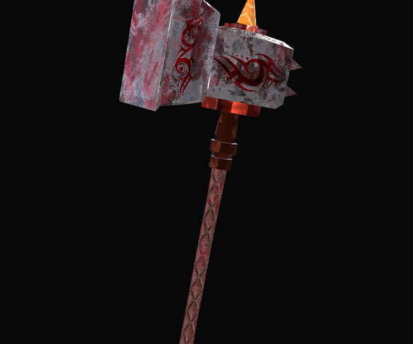 ArtStation - Hammer 2 Lowpoly | Game Assets