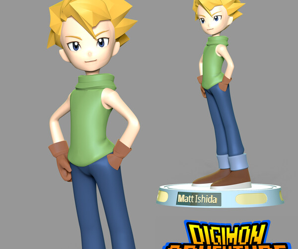 ArtStation - Matt Ishida - Digimon Adventure | Resources