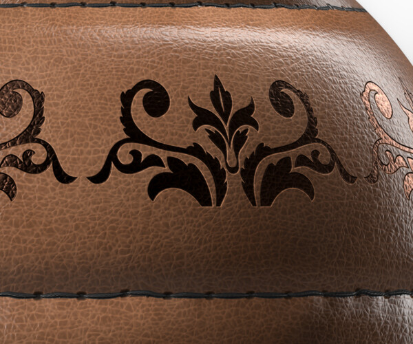 ArtStation - Leather Materials 18-Panel leather |Sbsar| Pbr 4k Seamless ...