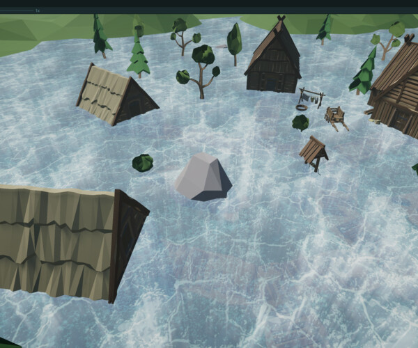 ArtStation - Unity VFX - Ice Ground Effect | Game Assets