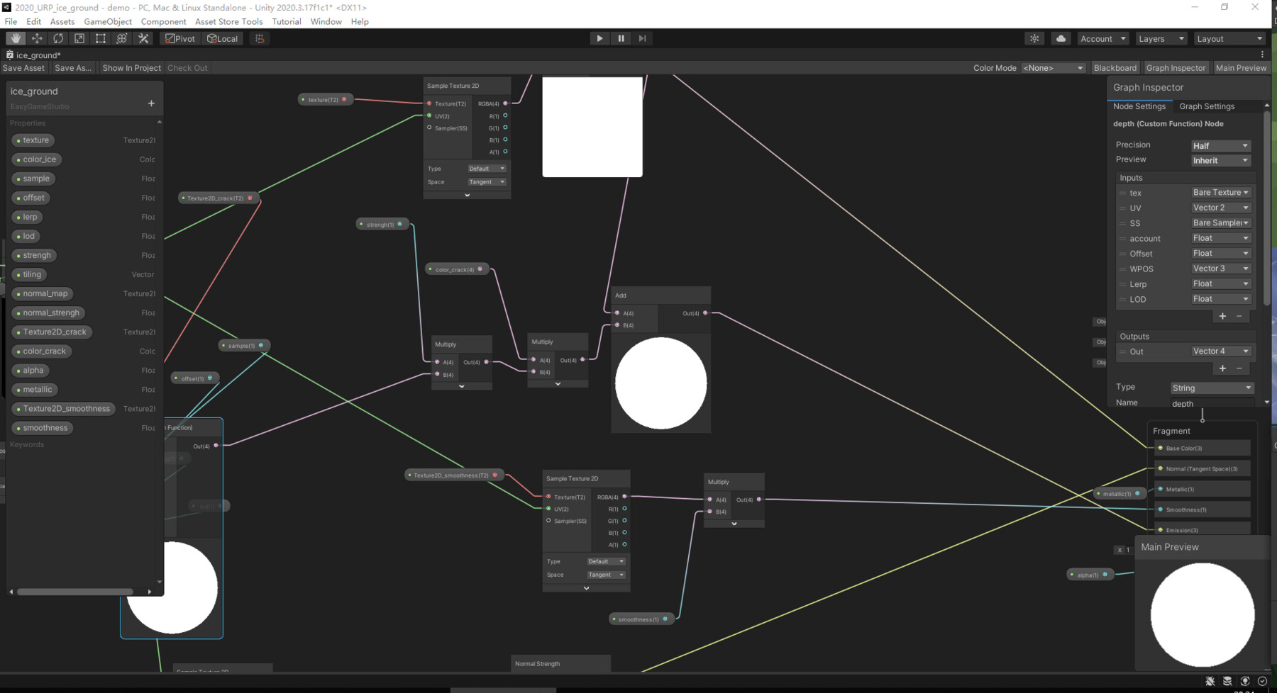 ArtStation - Unity VFX - Ice Ground Effect | Game Assets