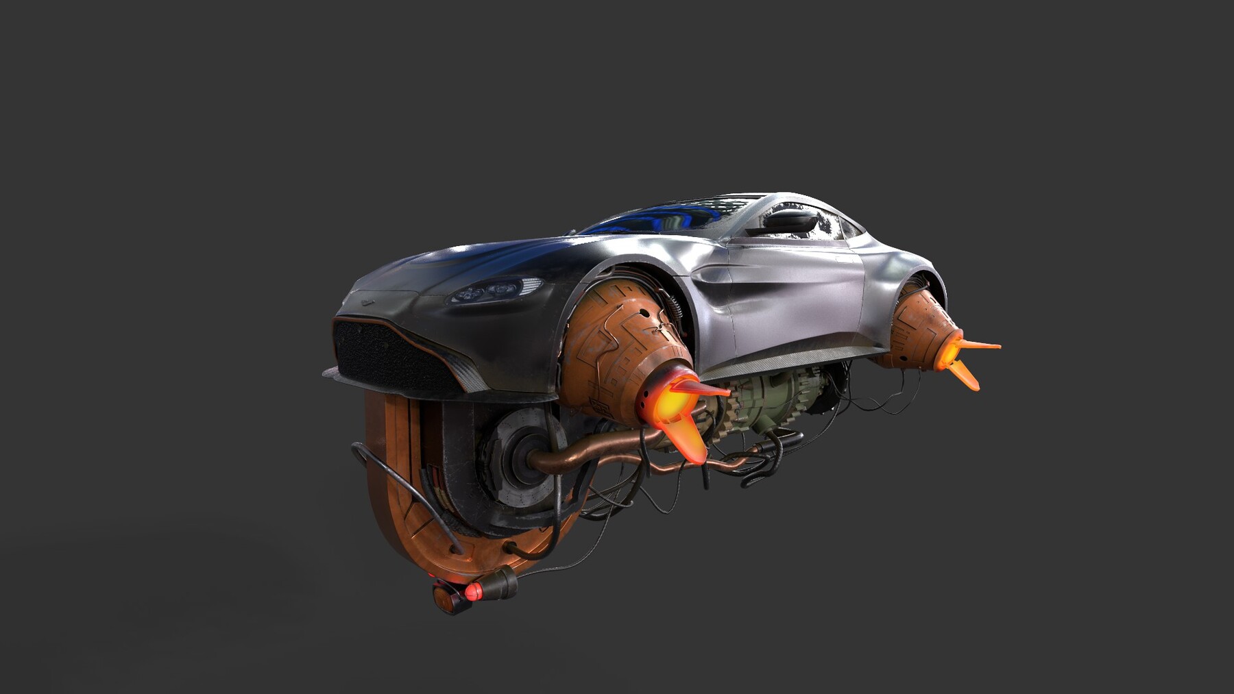 ArtStation - Flying_car | Game Assets
