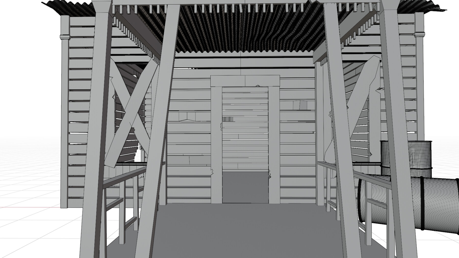 ArtStation - Old Shack-Slum Asset | Game Assets