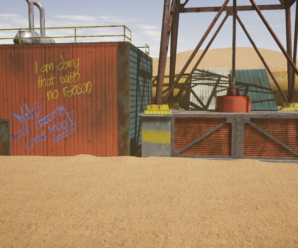 ArtStation - call of duty rust map | Game Assets
