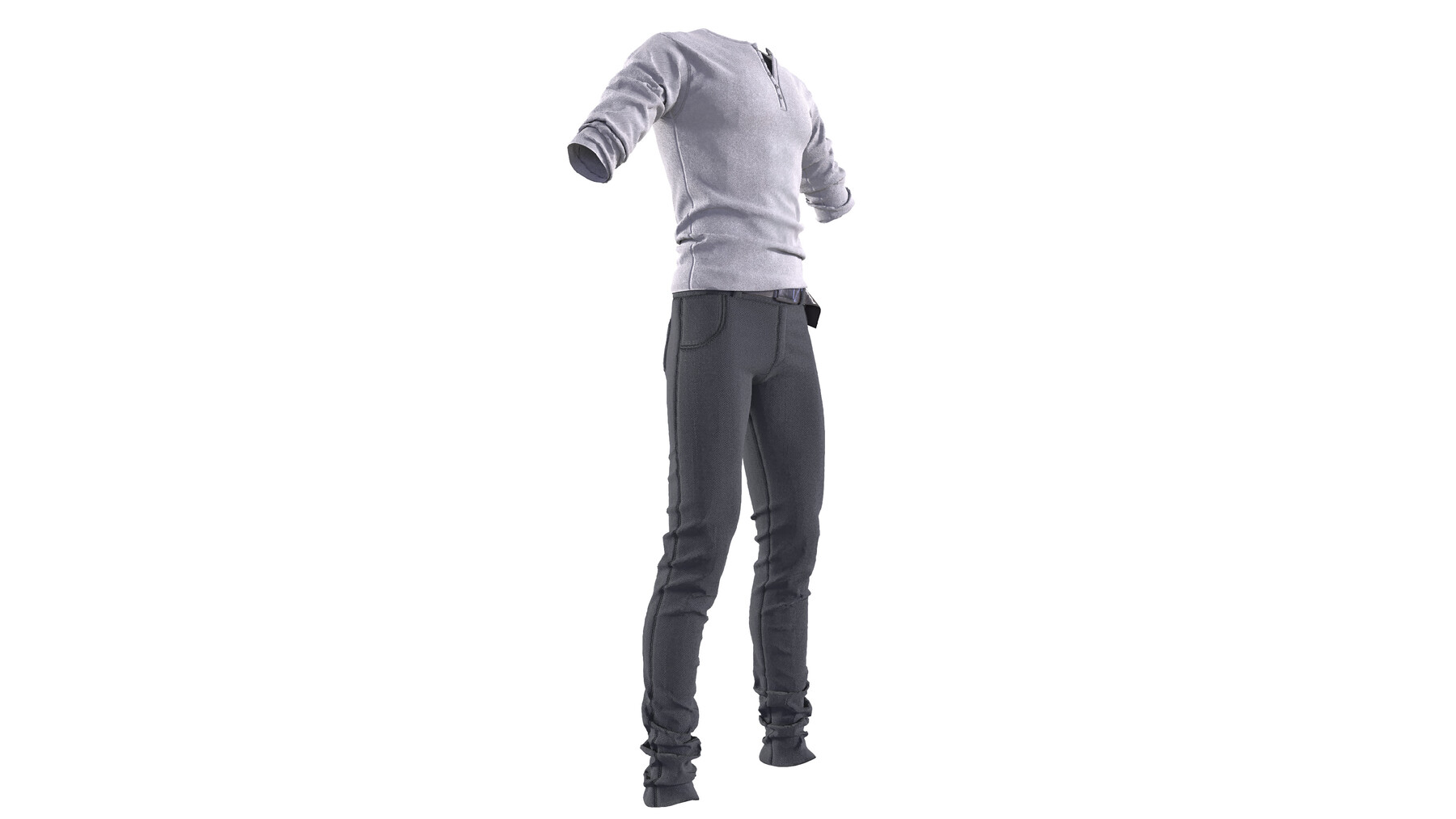ArtStation - 3d man clothes shirt pants outfit streetstyle | Resources