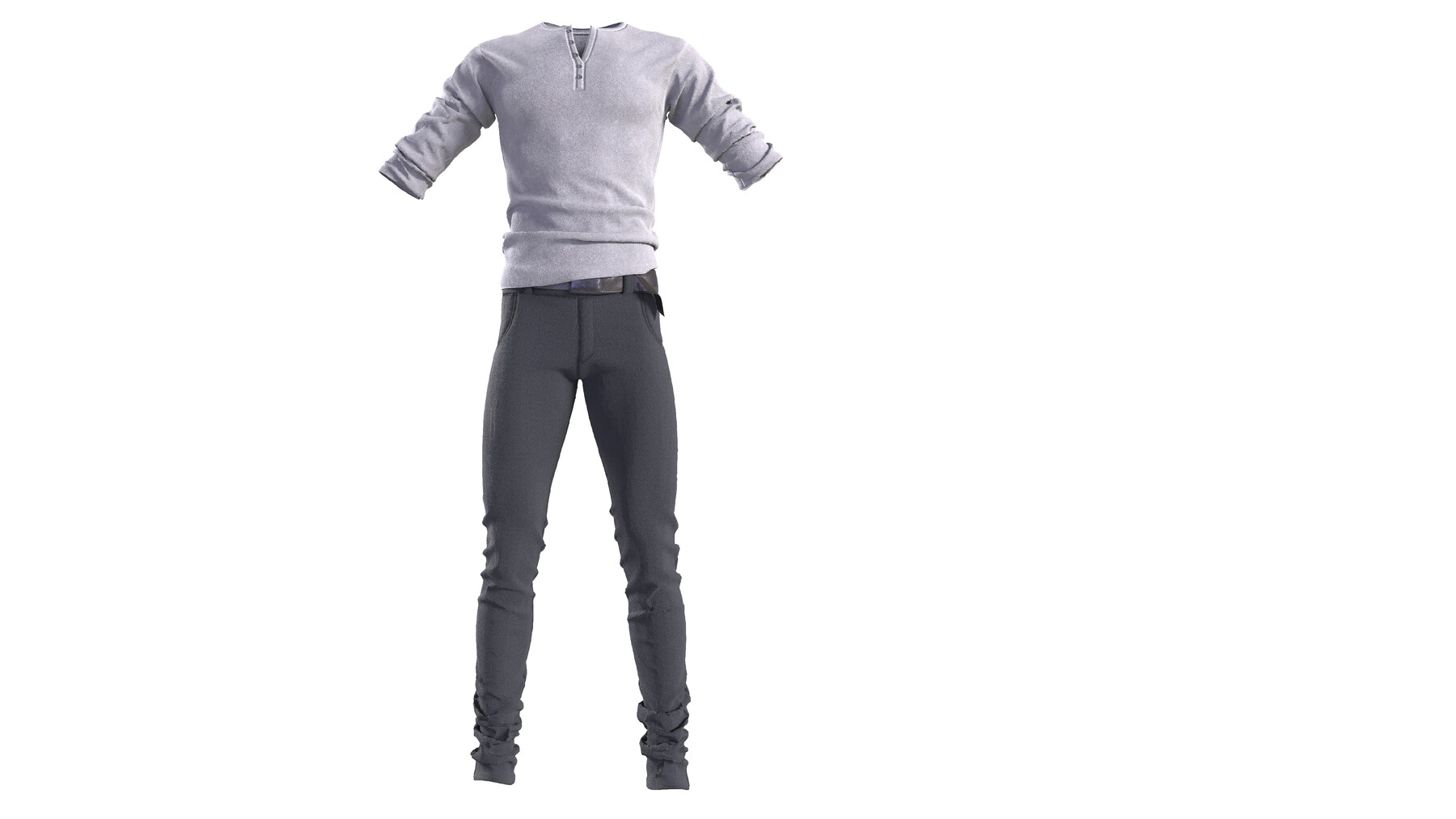 ArtStation - 3d man clothes shirt pants outfit streetstyle | Resources