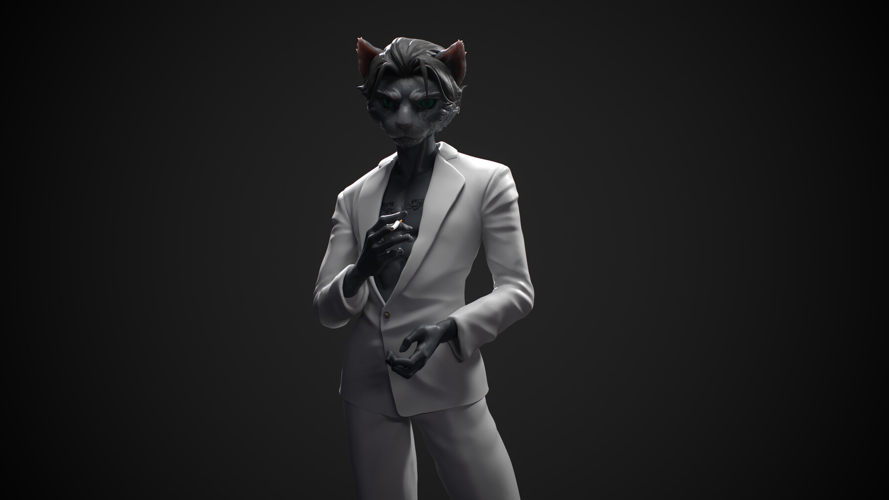ArtStation - Daddy Cat | Resources
