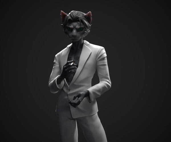 ArtStation - Daddy Cat | Resources