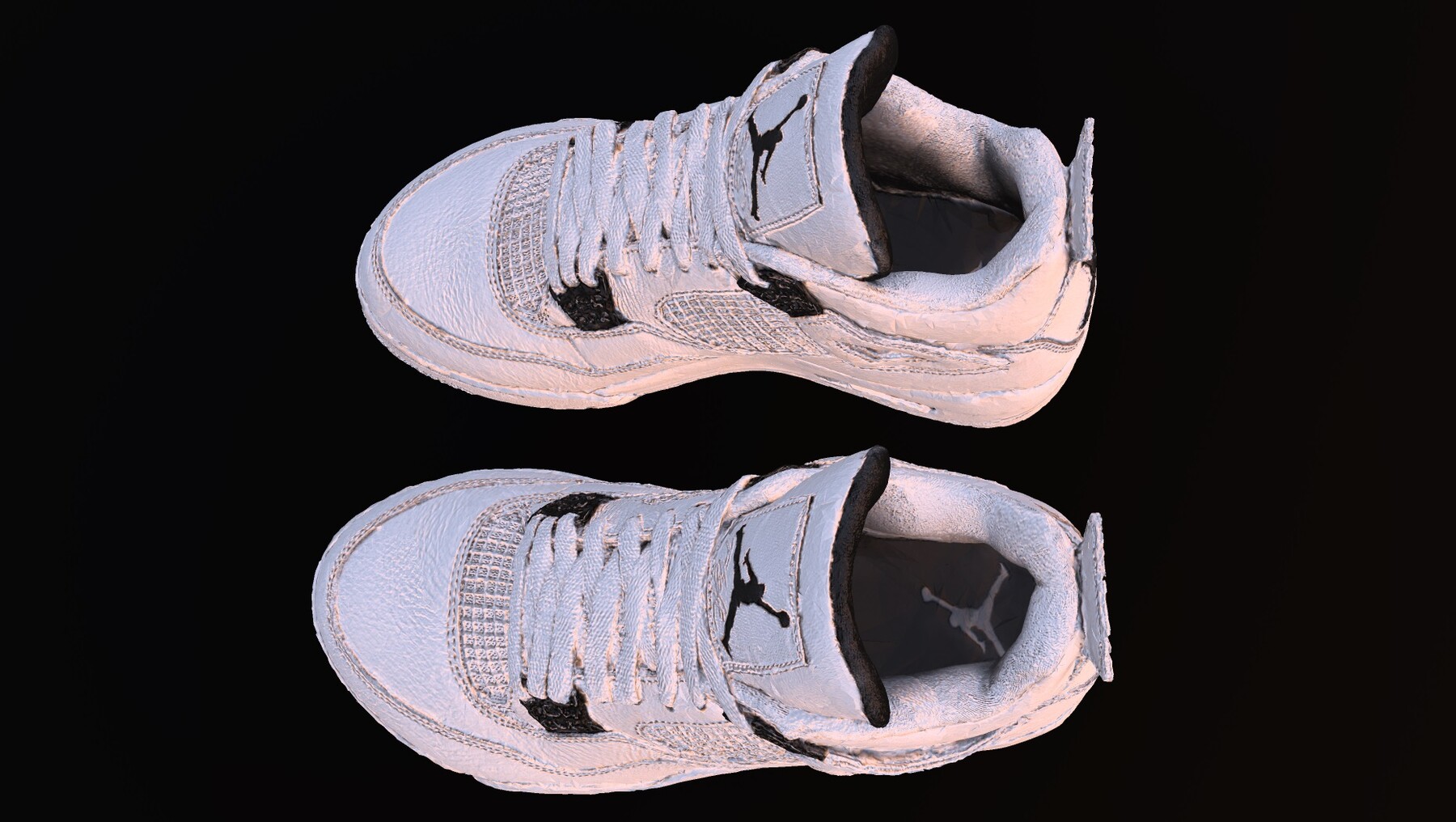 ArtStation - Nike Air Jordan Retro 4 Shoes Low-poly | Game Assets