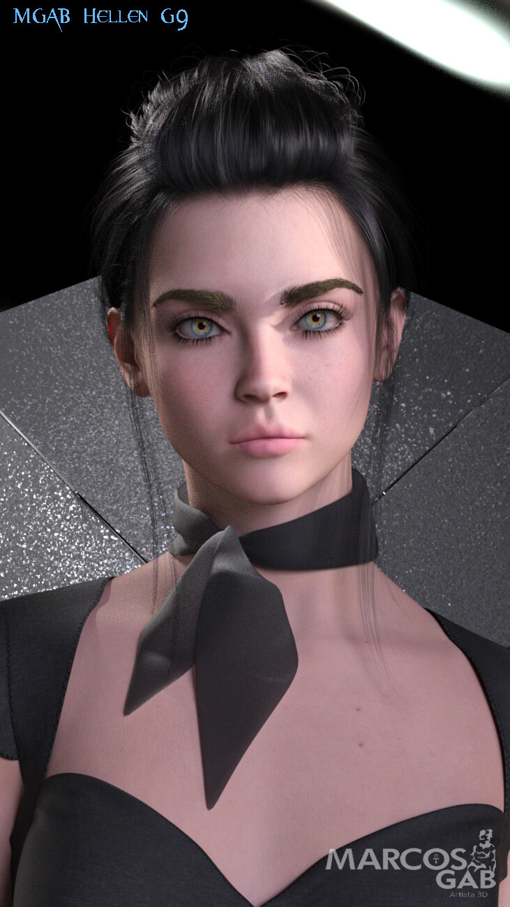 ArtStation - MGAB Hellen for Genesis 9 | Resources