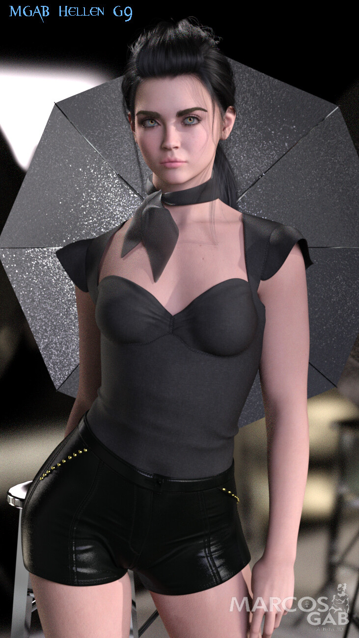 ArtStation - MGAB Hellen for Genesis 9 | Resources