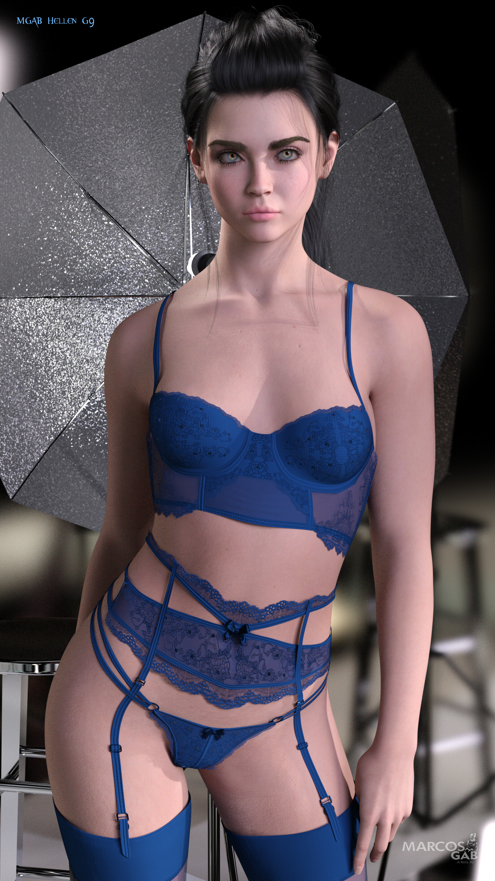 ArtStation - MGAB Hellen for Genesis 9 | Resources