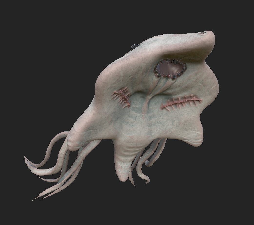 ArtStation - Ancient Deep Sea Creature | Game Assets