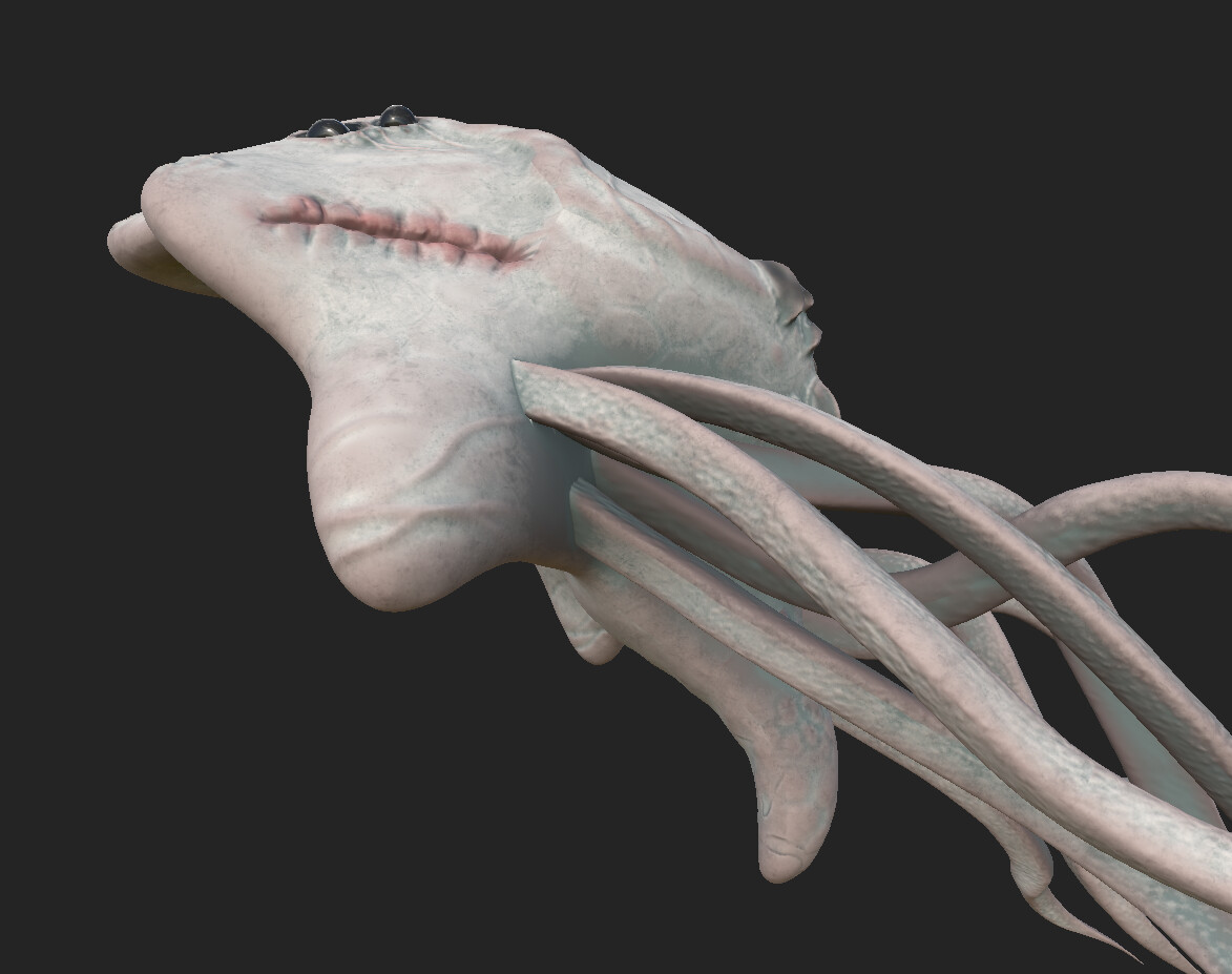 ArtStation - Ancient Deep Sea Creature | Game Assets