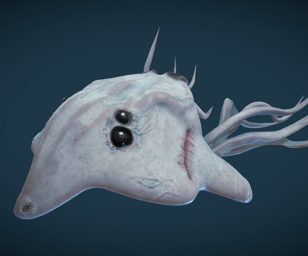 ArtStation - Ancient Deep Sea Creature | Game Assets