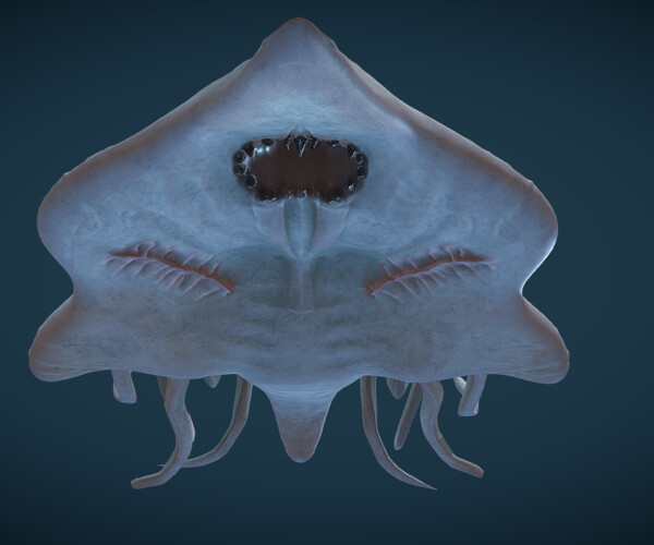 ArtStation - Ancient Deep Sea Creature | Game Assets