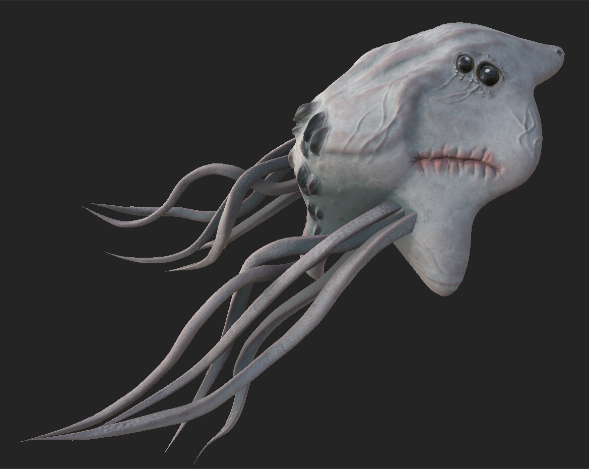 ArtStation - Ancient Deep Sea Creature | Game Assets