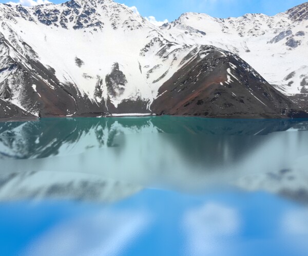 ArtStation - Icy Lagoon | Game Assets