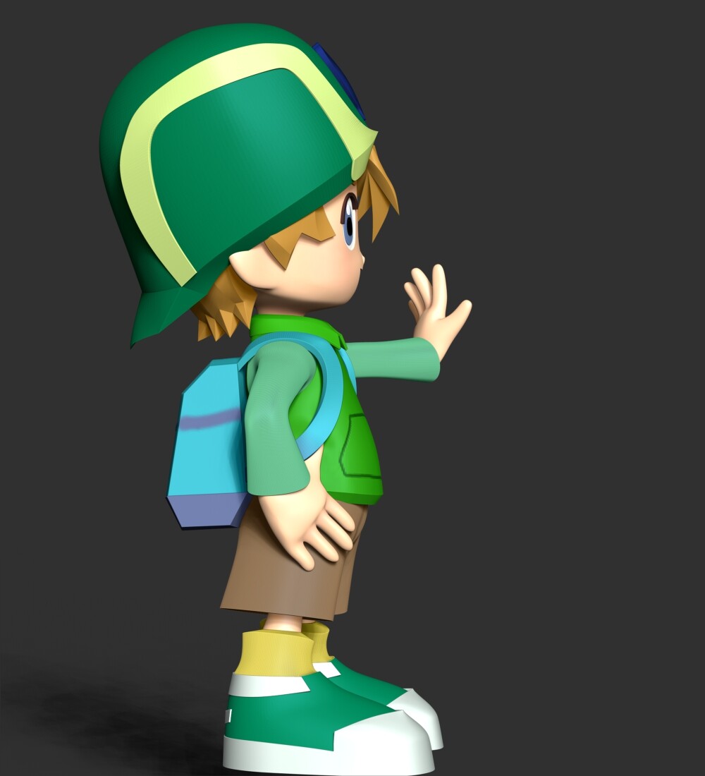 ArtStation - Takeru Takaishi - Digimon Adventure | Resources