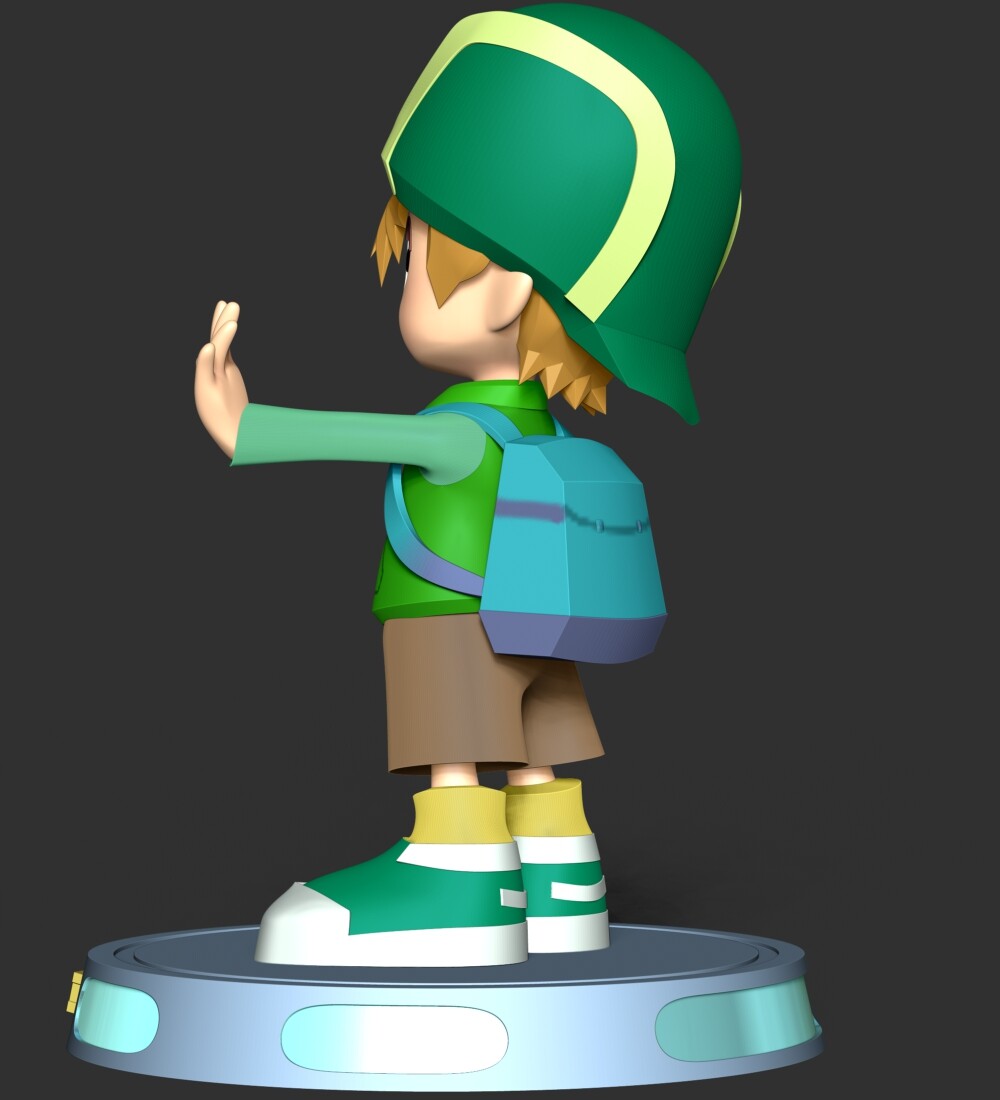 ArtStation - Takeru Takaishi - Digimon Adventure | Resources