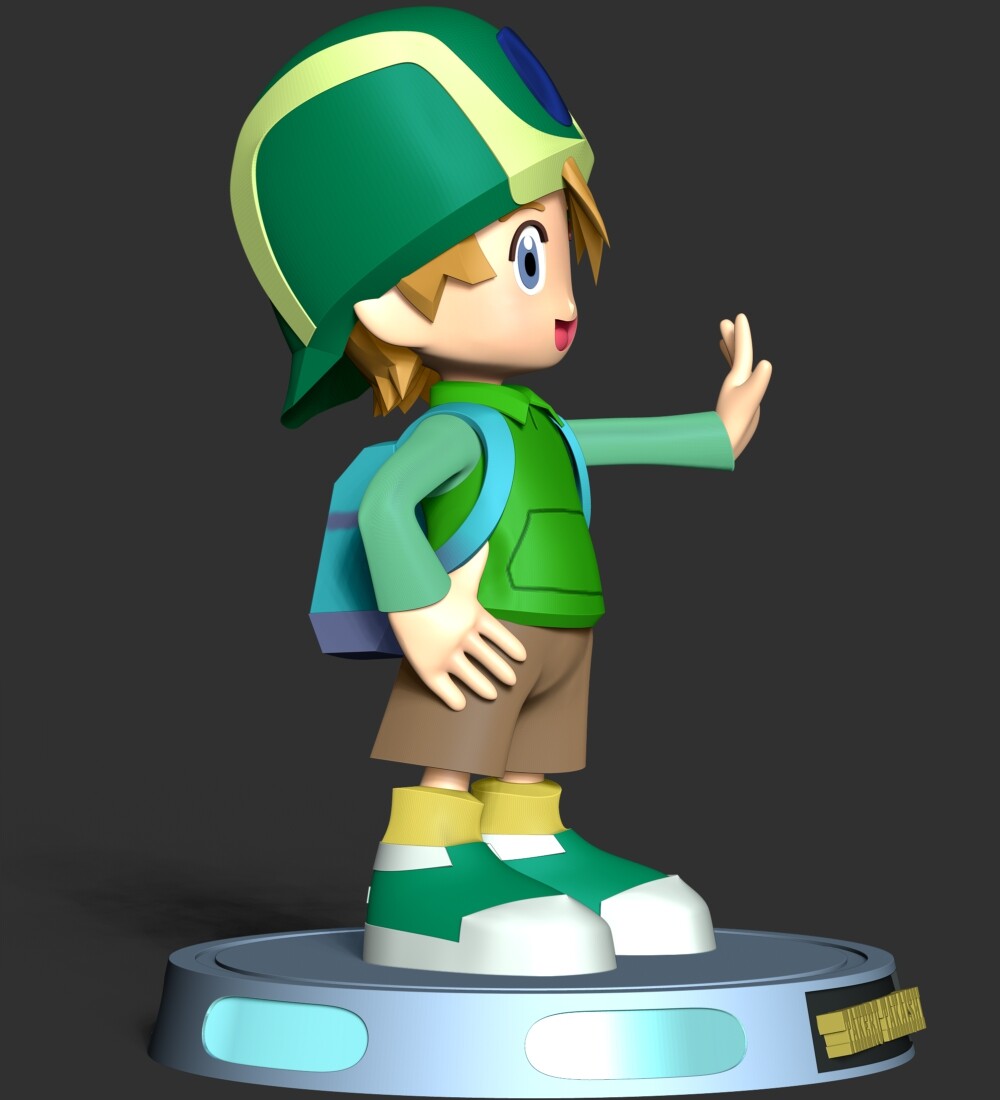 ArtStation - Takeru Takaishi - Digimon Adventure | Resources