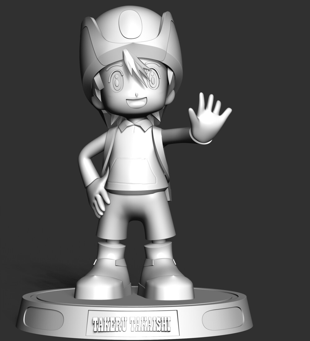 ArtStation - Takeru Takaishi - Digimon Adventure | Resources