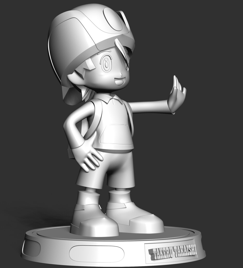 ArtStation - Takeru Takaishi - Digimon Adventure | Resources