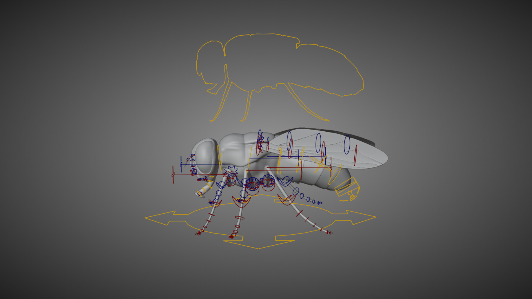 ArtStation - Housefly Animated | VFX Grace | Game Assets