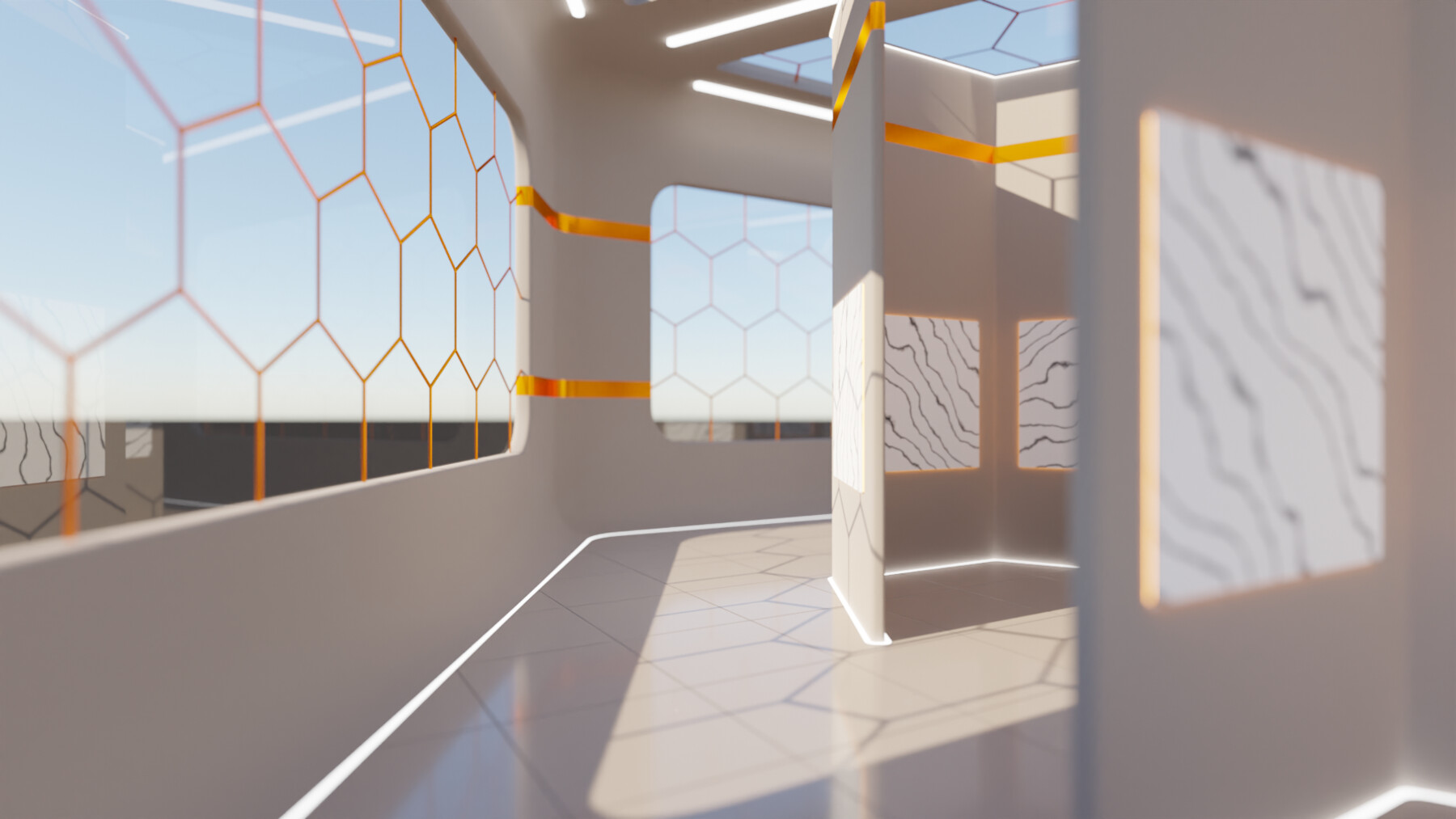 ArtStation - VR Gallery 01 | Resources