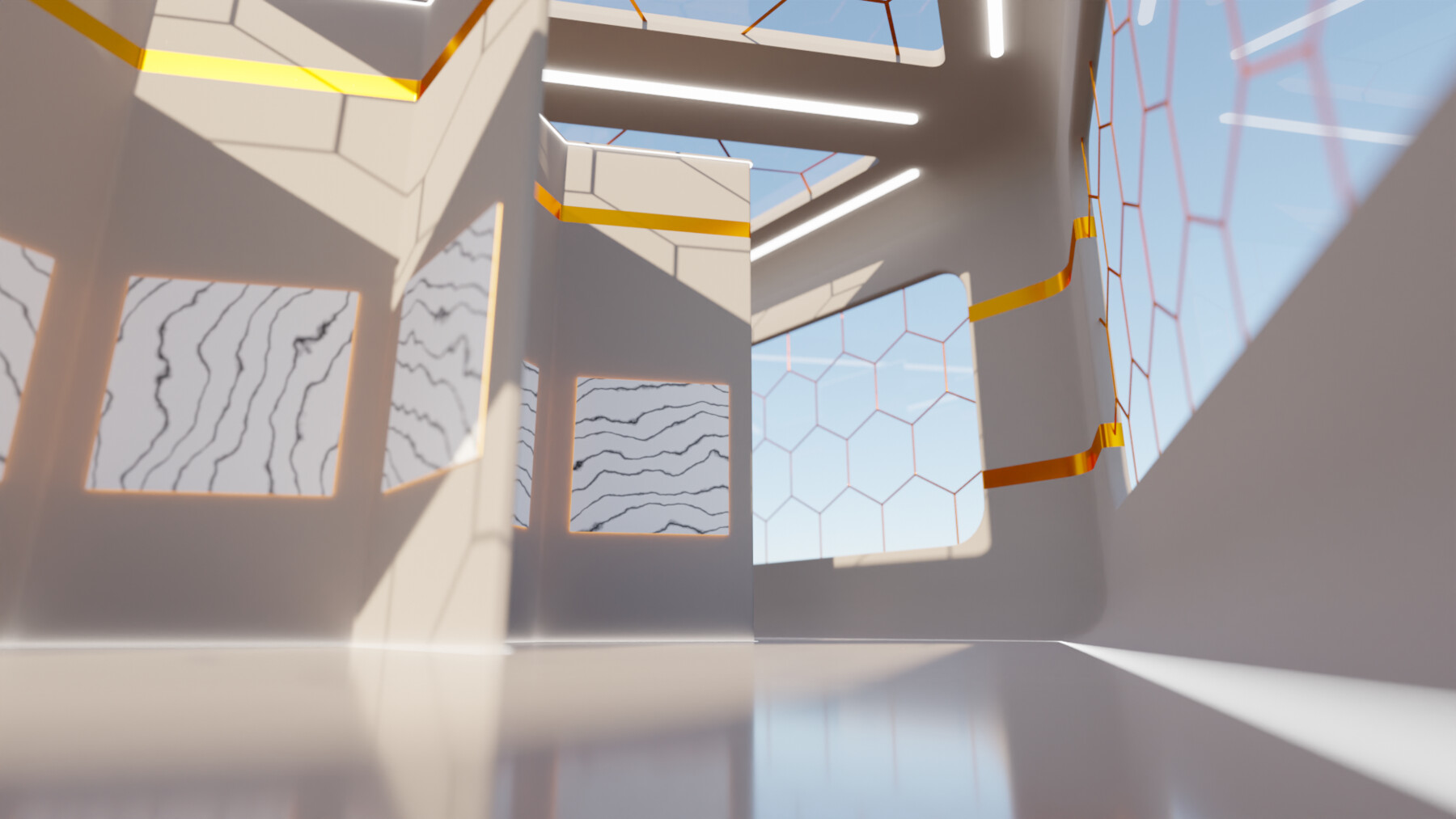 ArtStation - VR Gallery 01 | Resources