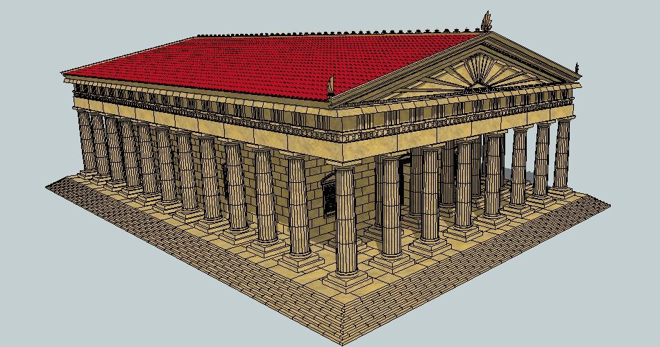 ArtStation - GREEK TEMPLE | Resources