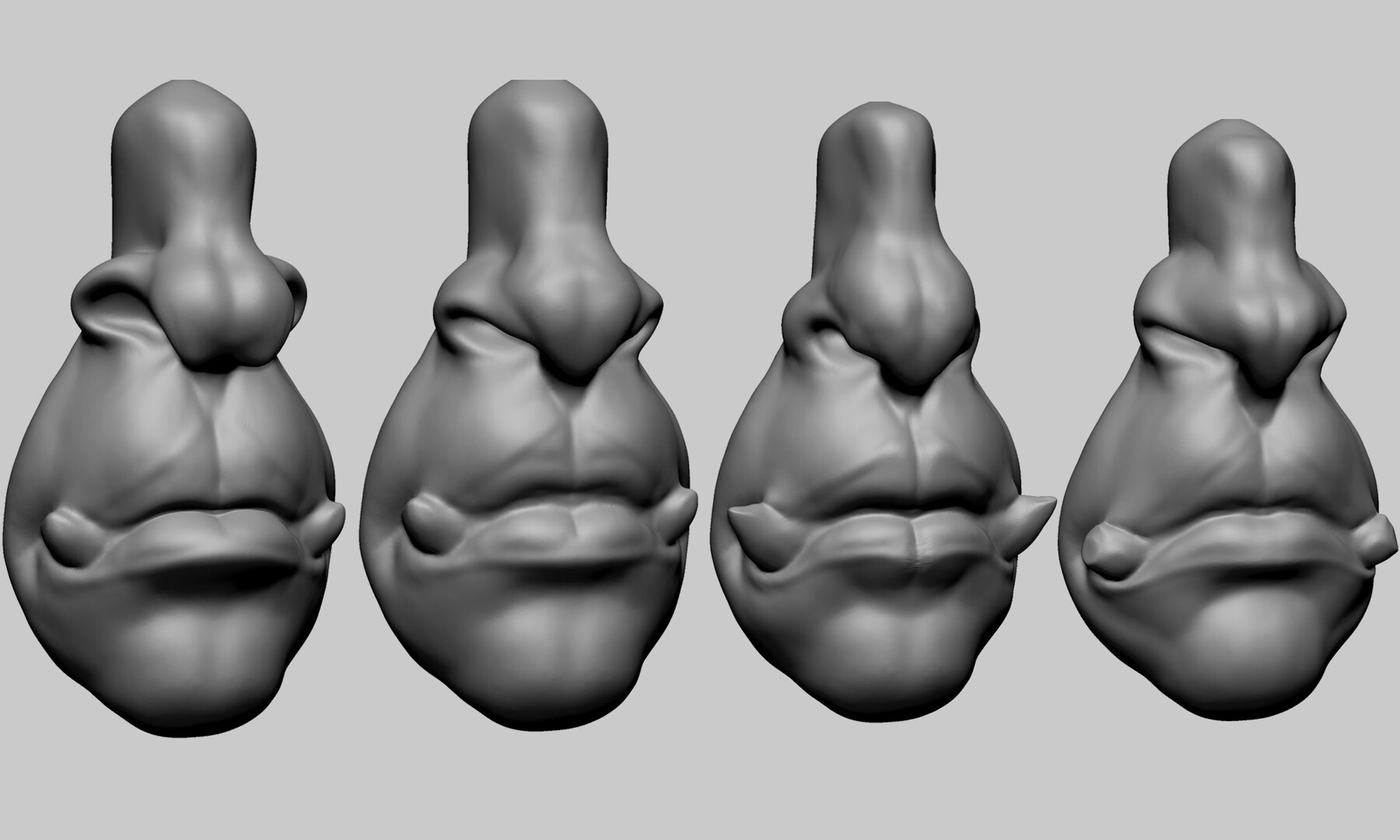 ArtStation - Creature Lip Model with Different Types | Resources