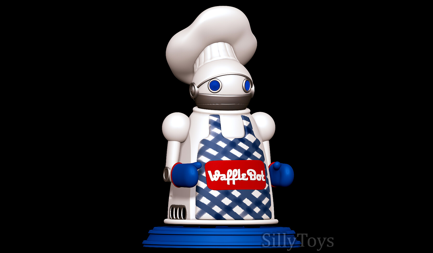 ArtStation - Wafflebot - Harold and Kumar 3D print model | Resources