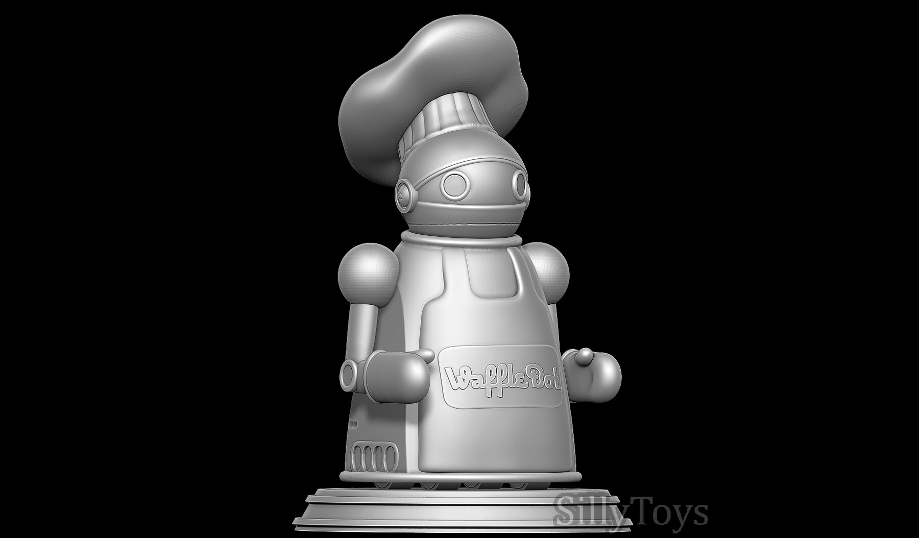 ArtStation - Wafflebot - Harold and Kumar 3D print model | Resources