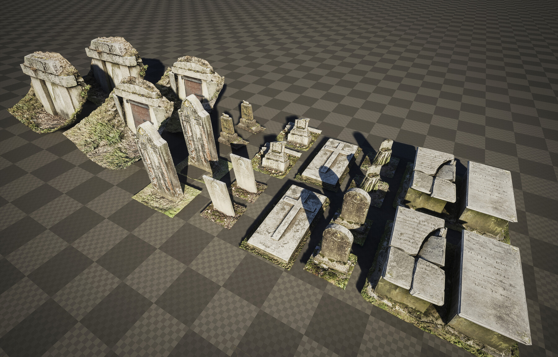 ArtStation - Cemetery Pack 01 - photogrammetry | Game Assets