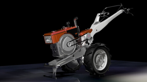 ArtStation - 3D hand tractor | Resources