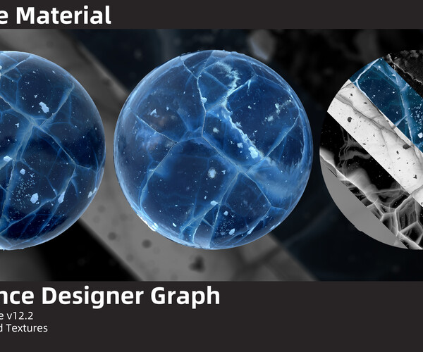 ArtStation - Ice Lake Material | Substance Designer Graph | Resources