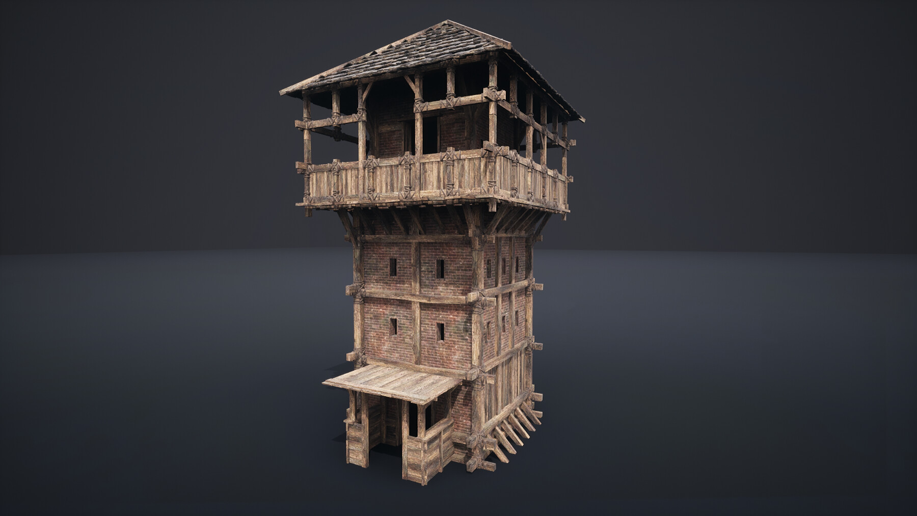 ArtStation - MEDIEVAL WATCHTOWER TOWER FORT FORTRESS CASTLE WALLS AAA ...