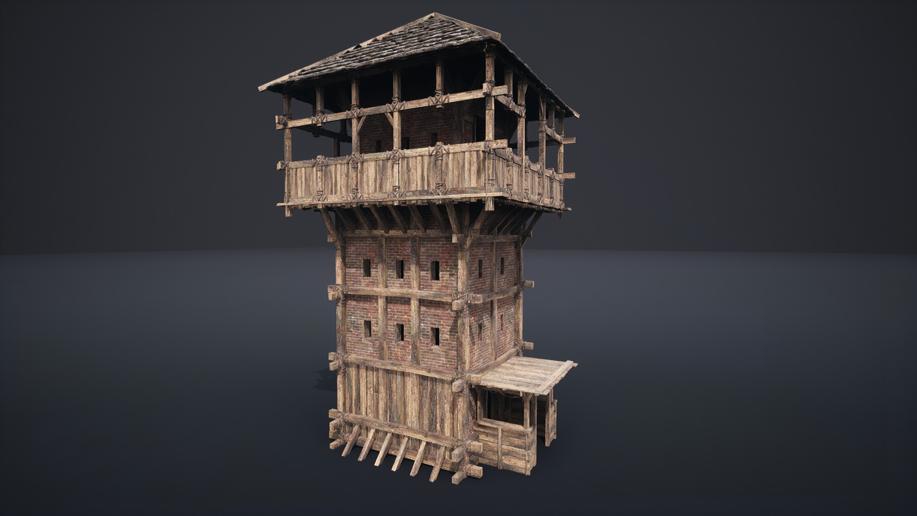 ArtStation - MEDIEVAL WATCHTOWER TOWER FORT FORTRESS CASTLE WALLS AAA ...