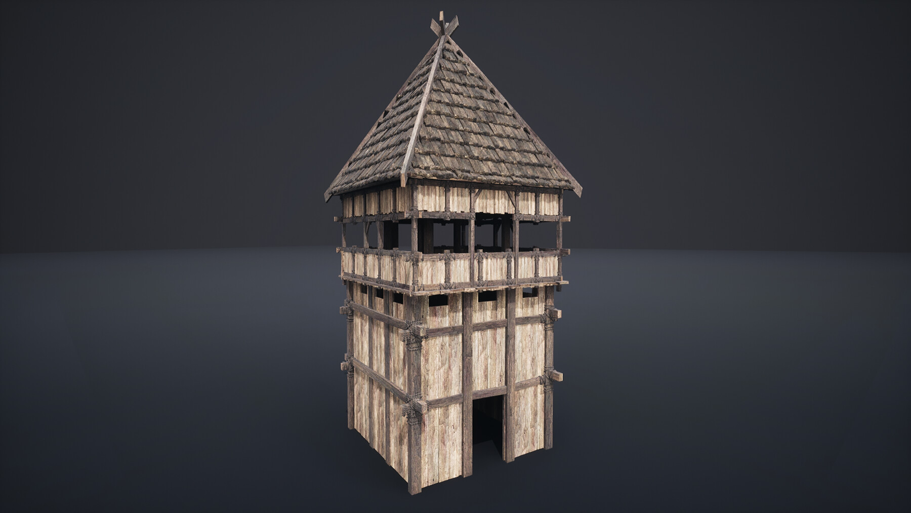 ArtStation - MEDIEVAL WATCHTOWER TOWER FORT FORTRESS CASTLE WALLS ...