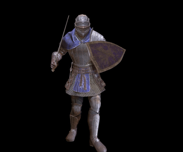 ArtStation - Knight | Game Assets