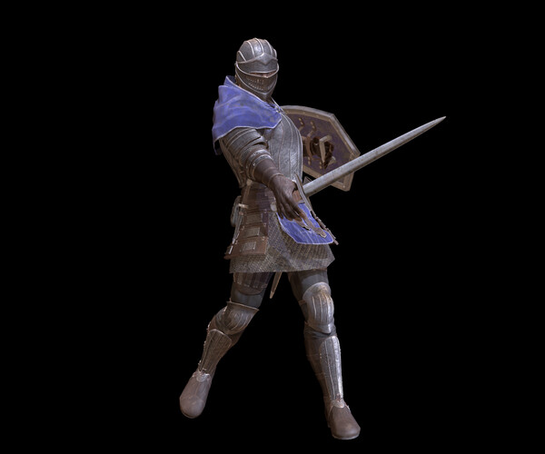 ArtStation - Knight | Game Assets