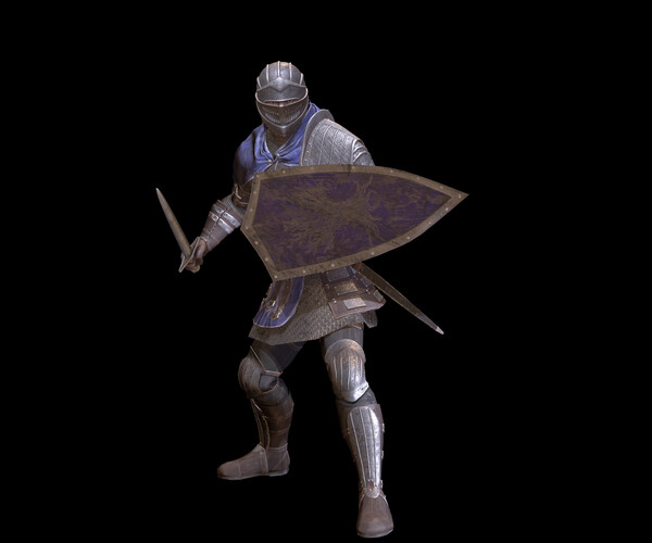 ArtStation - Knight | Game Assets