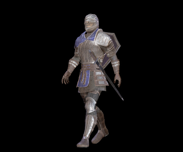 ArtStation - Knight | Game Assets