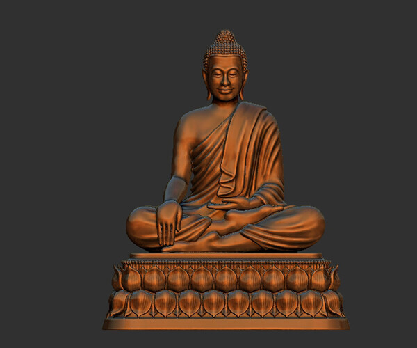 ArtStation - Asian Buddha statues for 3D printing Model 3D print model | Resources
