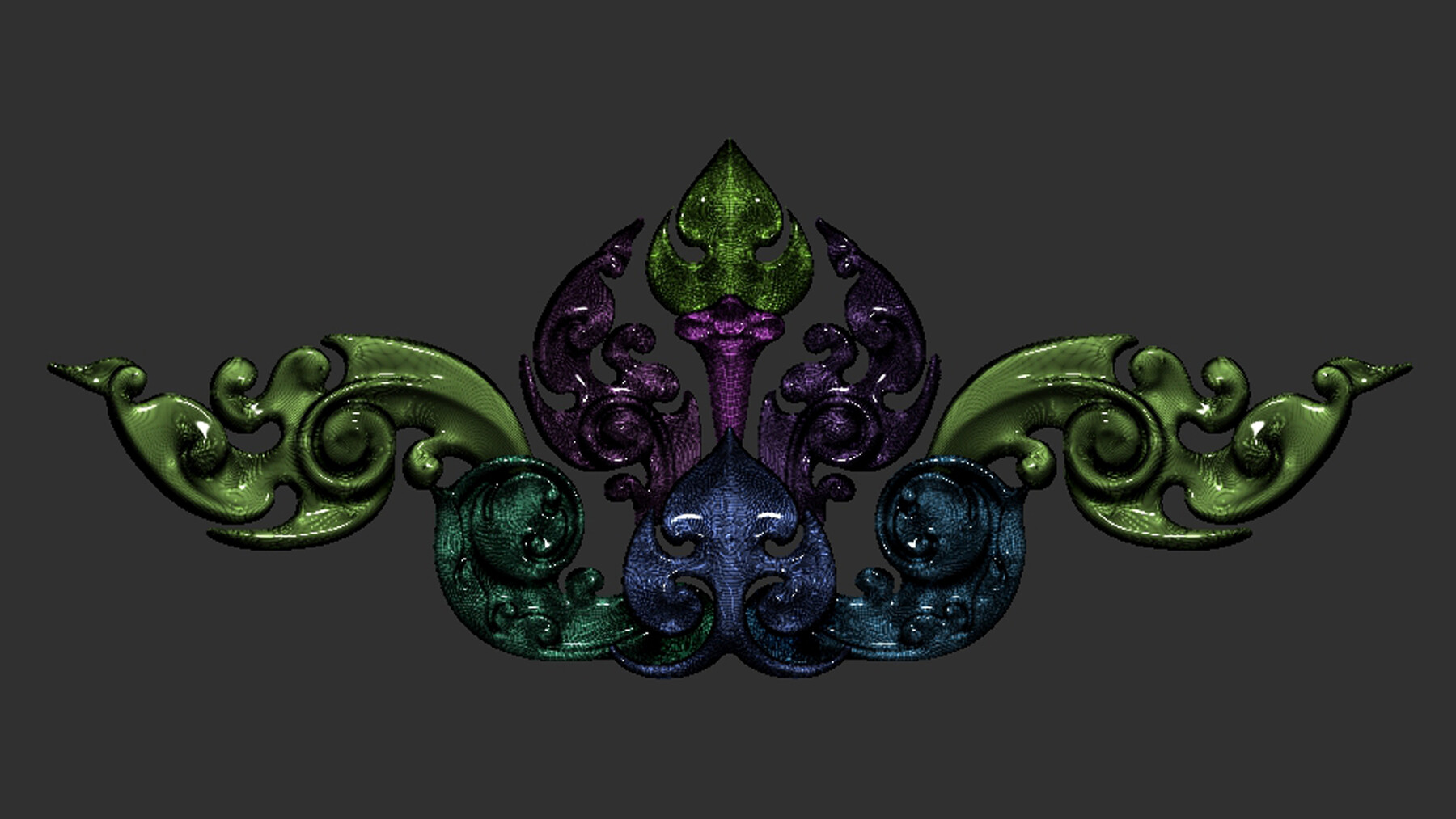 ArtStation - Kbach Angkor OX Cart Khmer 3D Printing | Resources